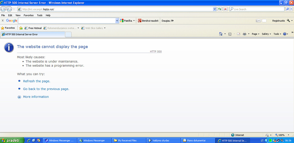 Windows Messenger 4.7? - Escargot MSN Server - MessengerGeek