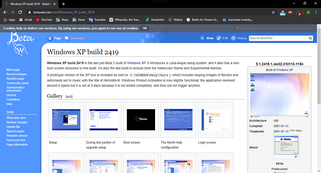 I put the windows whistler prototype tour on archive .org - Technology ...