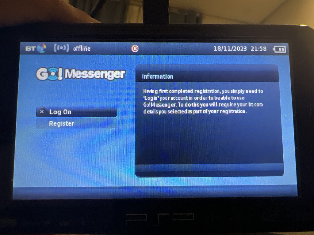 PSP Go!Messenger revival - Messenger Discussion - MessengerGeek
