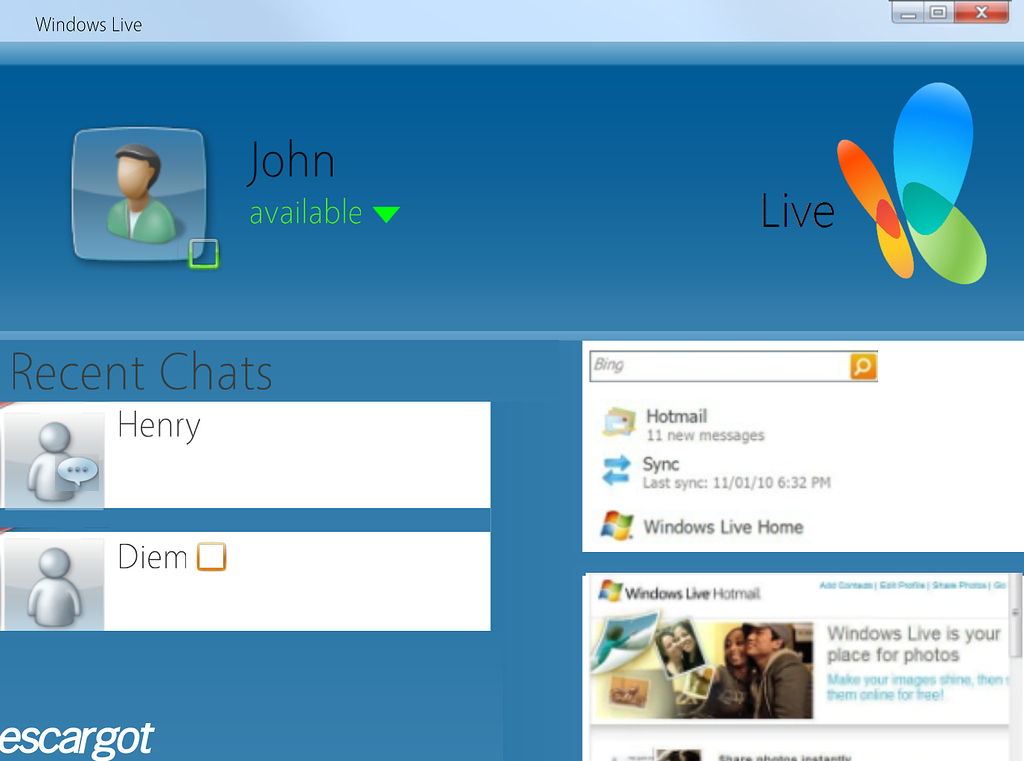 Windows Live Messenger Concept - Concepts and Designs - MessengerGeek