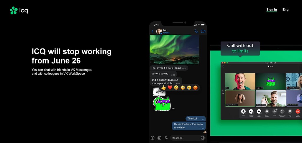 ICQ is officially dead. KICQ lives on! - ICQ - MessengerGeek