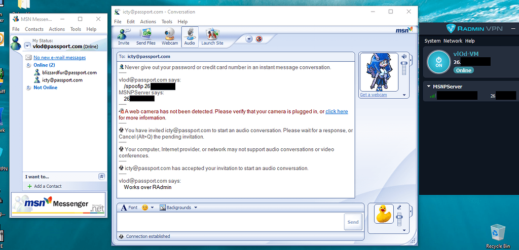[WIP] MSNP 2-9+ C# server with WAN p2p support - Messenger Software - MessengerGeek