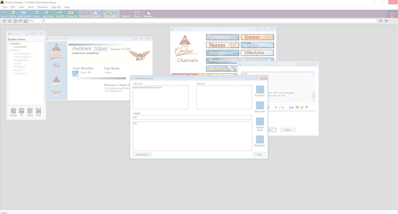 Phoenix Desktop is here and it's surely something - AOL Instant ...