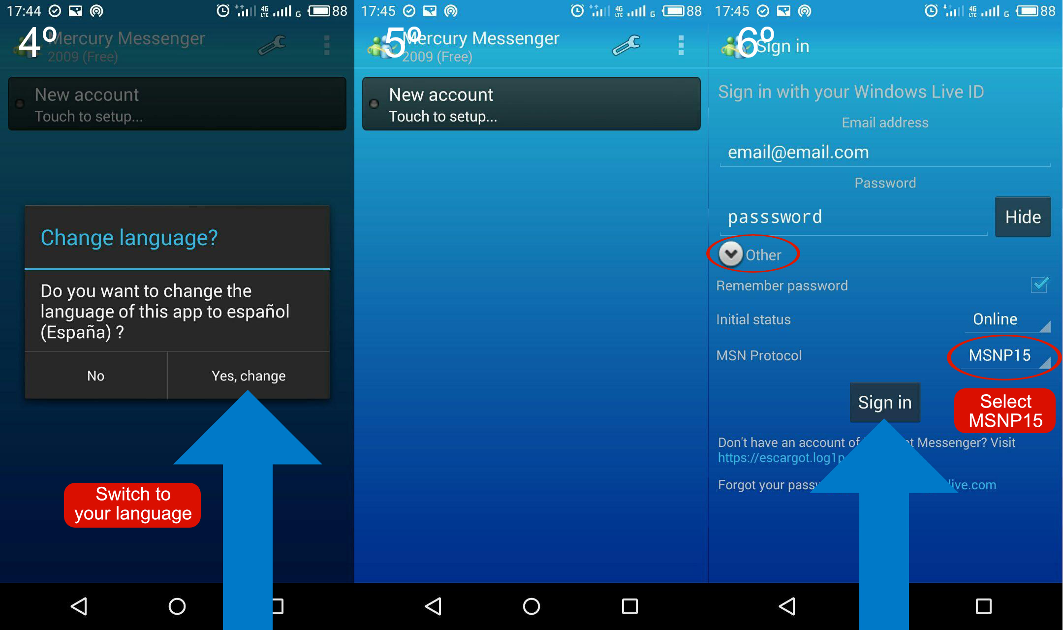Download Windows Live Messenger Android (Mod Mercury Messenger ...